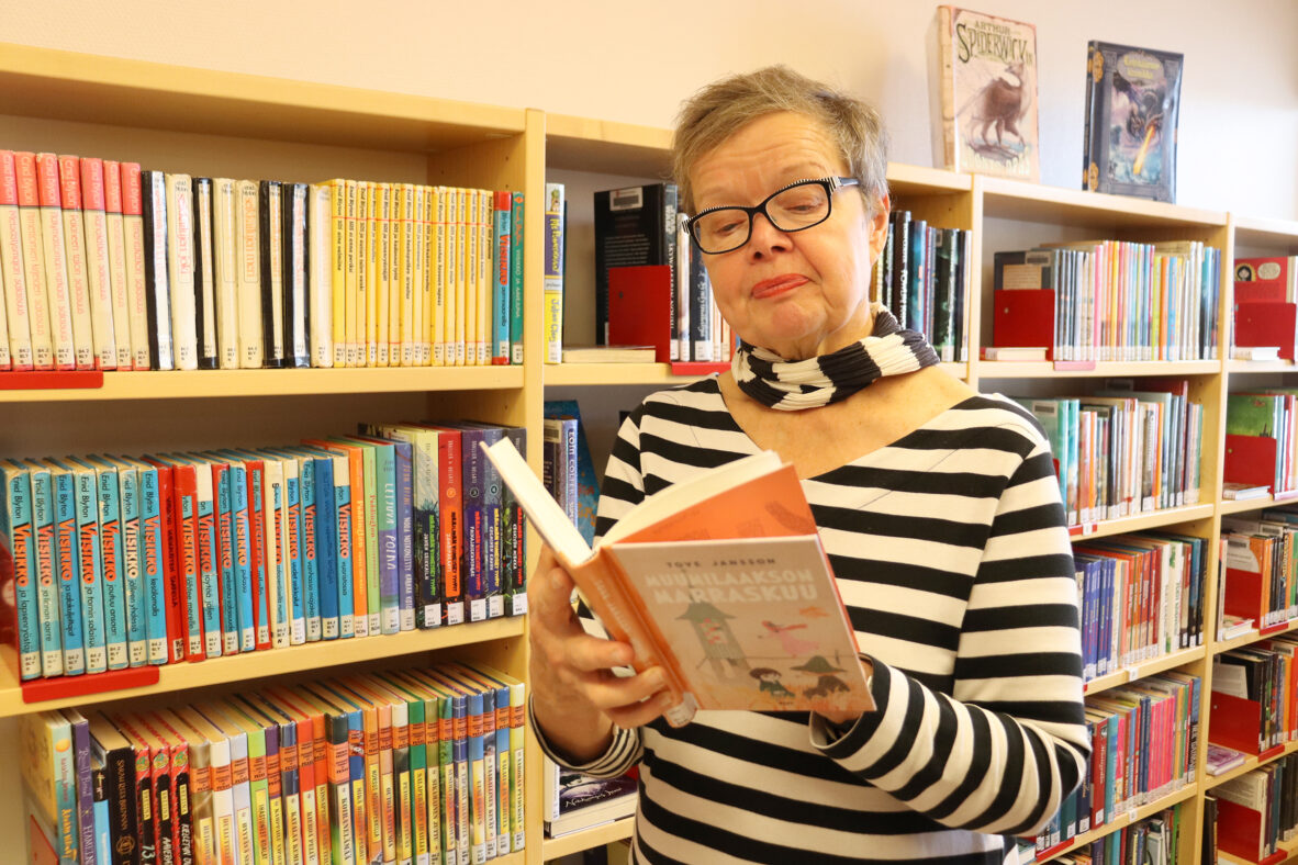 Marja-Leena Salo palaa aina uudelleen Muumien tarinoihin, koska pitää ...